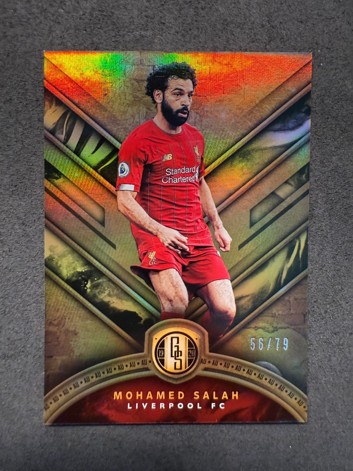 Mohamed Salah 2019 Gold Standard #96 AU /79 Price Guide - Sports Card ...