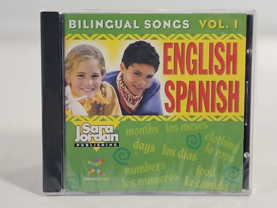 Bilingual Songs: English-Spanish , Vol. 1 by Sara Jordan (CD, 2009) New ...