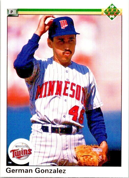 1990 Upper Deck - #352 German Gonzalez for sale online | eBay