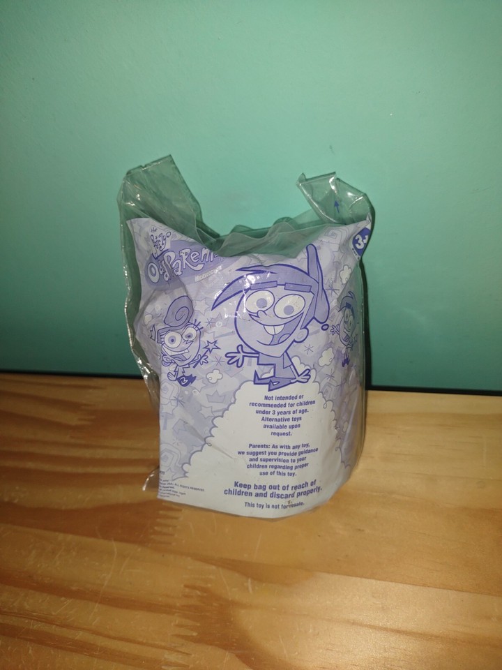 Invisible Timmy Turner Figure Fairly Odd Parents Burger King Kids Meal ...