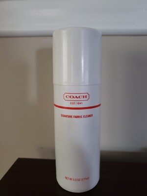 Coach Signature Fabric Cleaner SEALED; 6 FL OZ For Purse Bag NEW | eBay