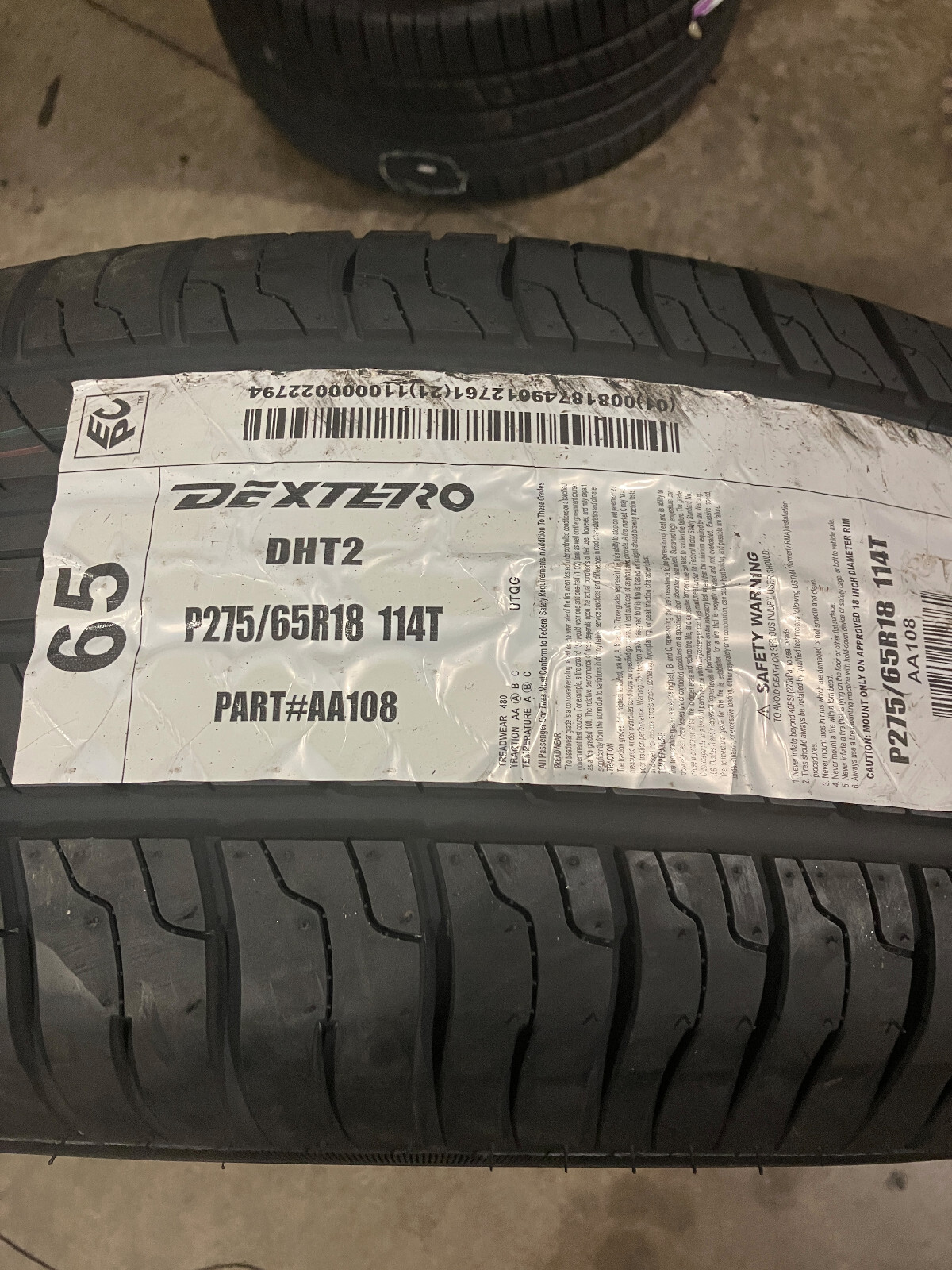 1 New P 275 65 18 Dextero DHT2 Tire | eBay
