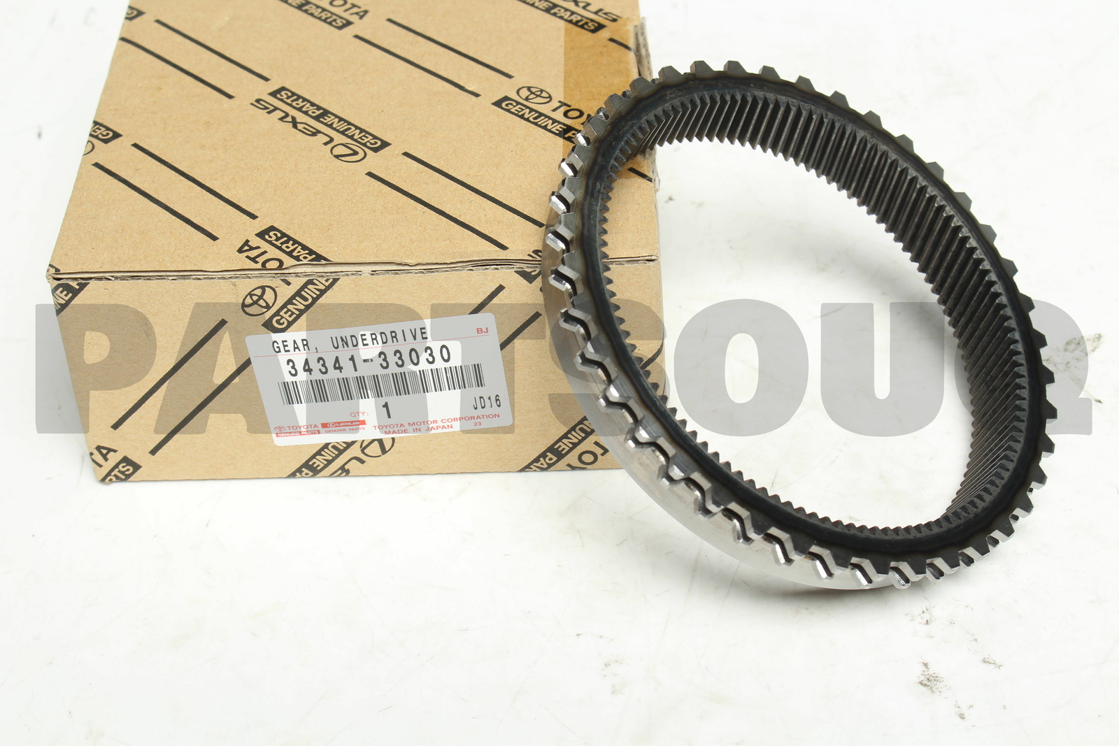 3434133030 Genuine Toyota GEAR, UNDERDRIVE PLANETARY RING 34341-33030 ...