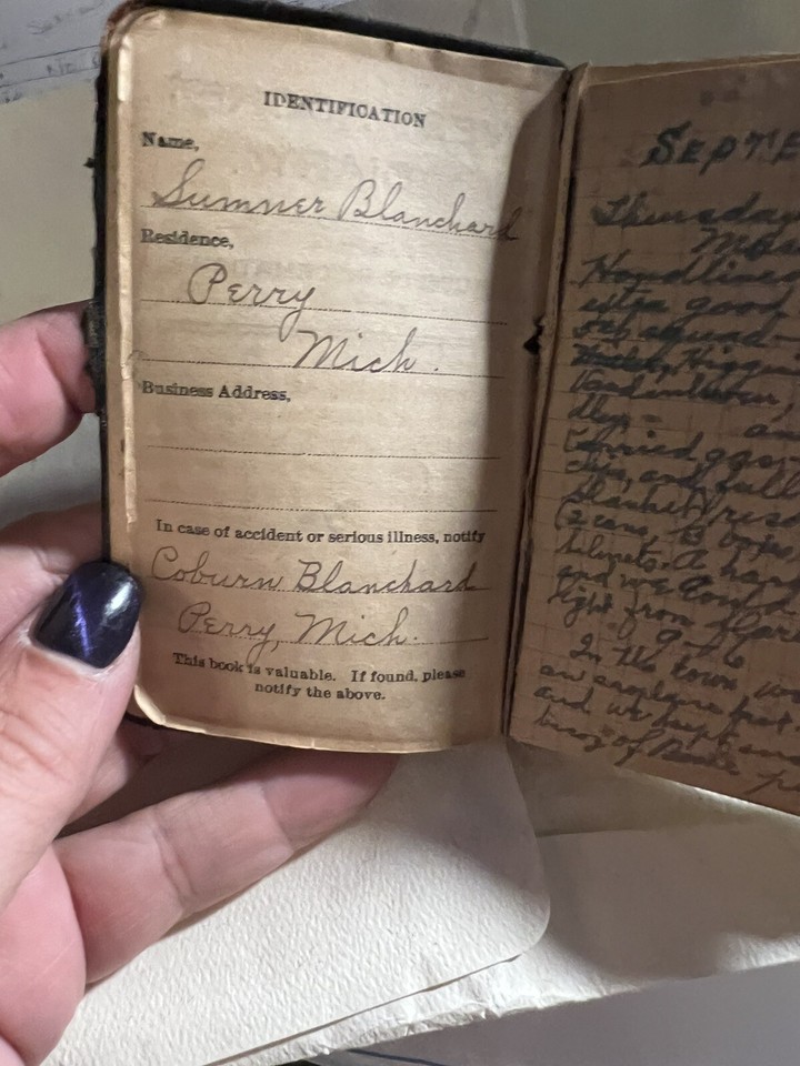 WW1 Soldiers Diary | eBay