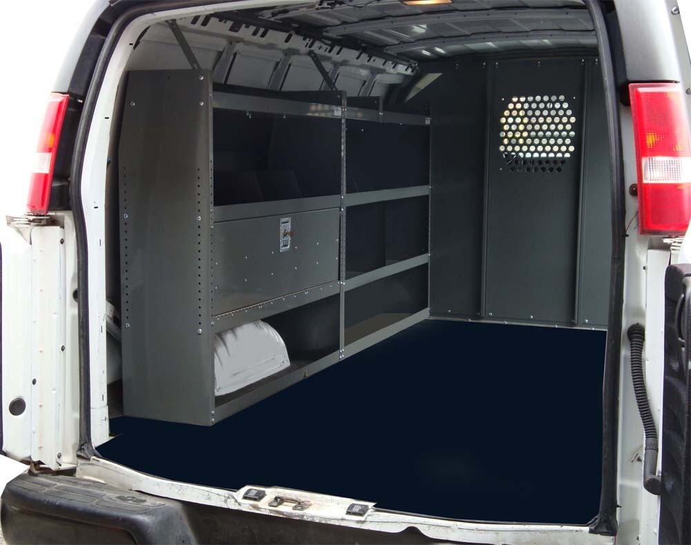 Van Shelving Package Set of 2 Full Size Ford Transit Low Roof (1+1 Door ...