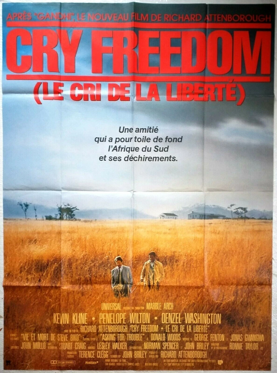 Cry Freedom Poster