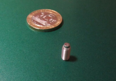 Stainless Steel Dog Point Set Screws, Extended Tip, 8-32 x 3/8" Length ...