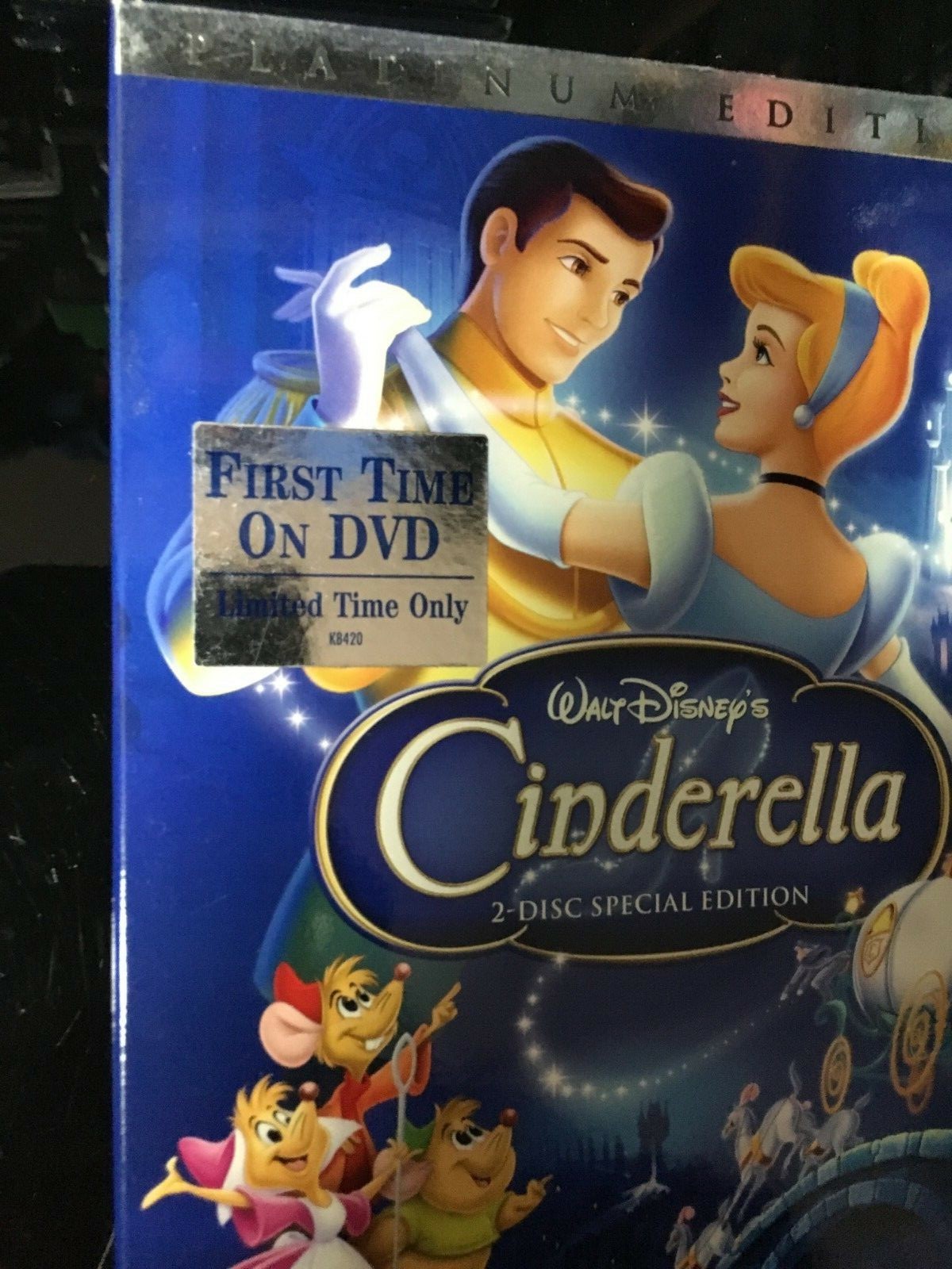 Cinderella (DVD, 2005, 2-Disc Set, Special Edition - DVD Platinum ...