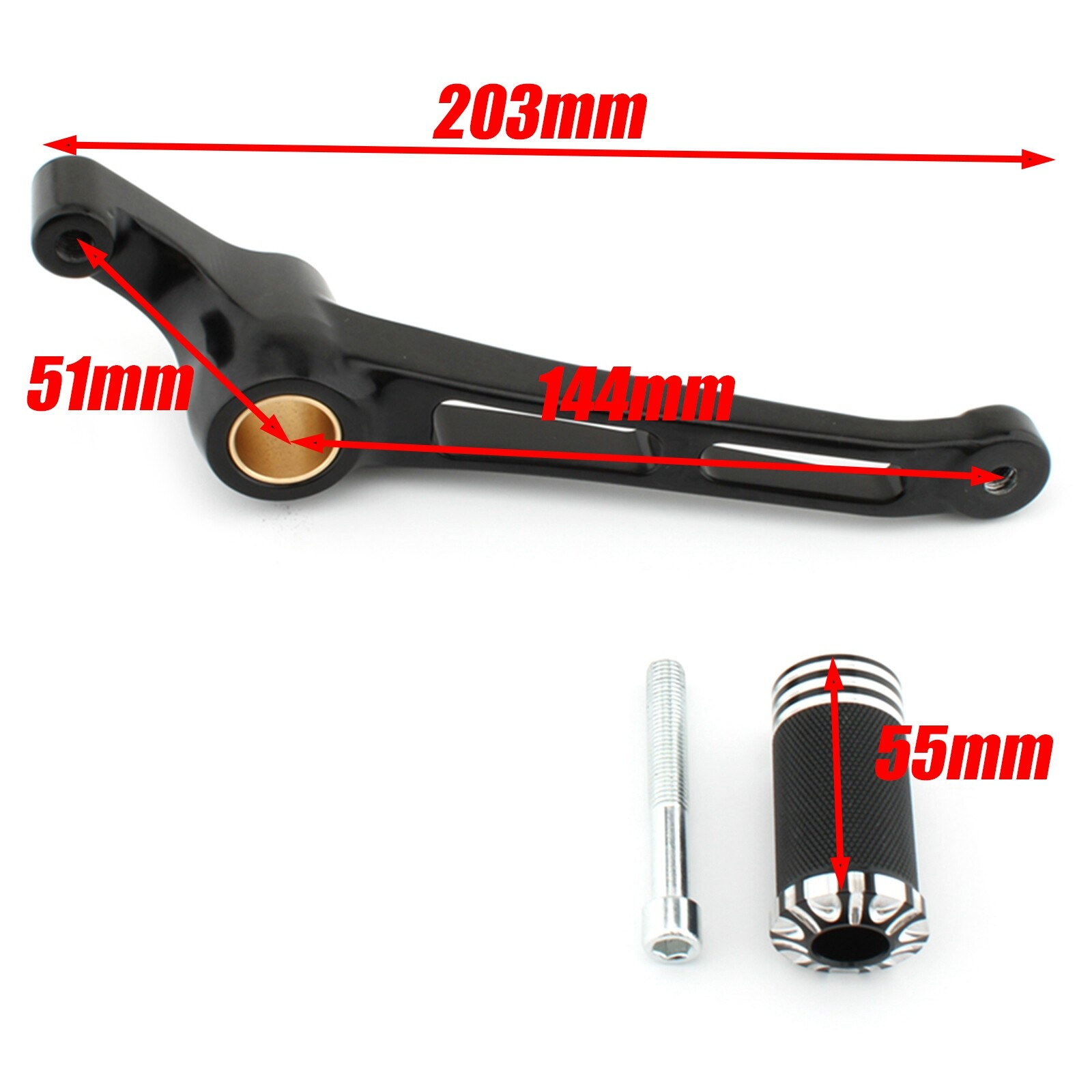 Heal Gear Shifter Shift Rod Lever Arm Peg For Harley V-Rod Muscle 2002 ...