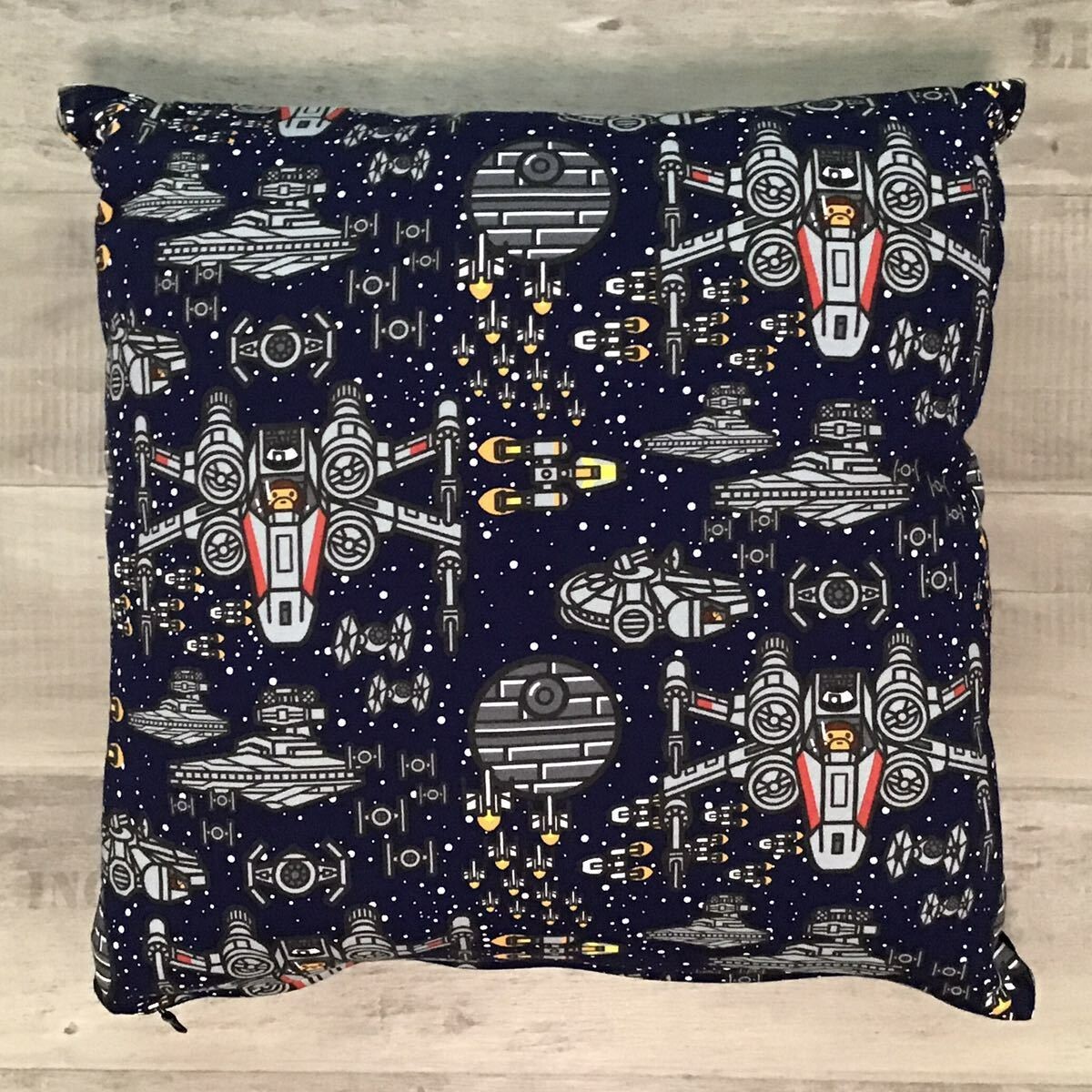 BAPE X Star Wars Milo Galaxy X-wing Pillow Cushion A Bathing Ape | eBay
