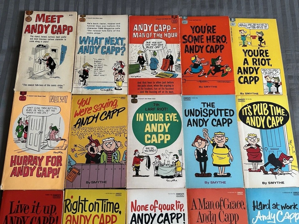 Andy Capp lot of 20 comic strip paperbacks Smythe/Gold Medal/vintage | eBay