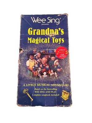 WEE SING GRANDPA'S MAGICAL TOYS VHS 1988 Price Stern Sloan Musical ...