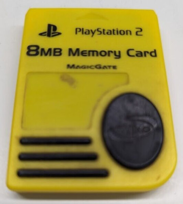 🔥 Official OEM Sony Playstation 2 PS2 Memory Card 8MB Magic Gate Nyko ...