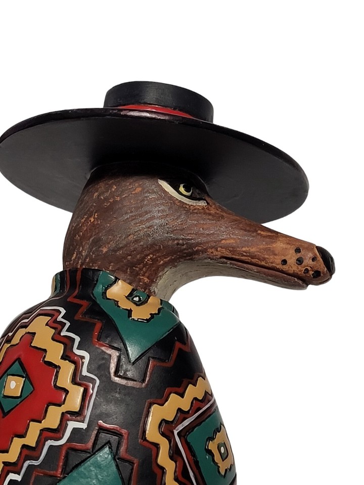 Robert Shields Design Trickster Coyote Figurine 5” Tall, Marked RSD | eBay