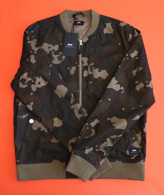 Edwin Baller Camouflage Bomber Jacket Large BNWT | eBay UK
