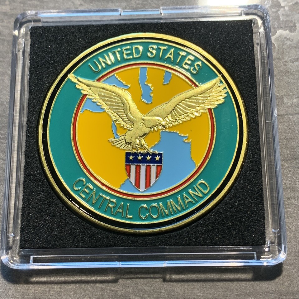 UNITED STATES CENTRAL COMMAND (CENTCOM) Challenge Coin United States ...