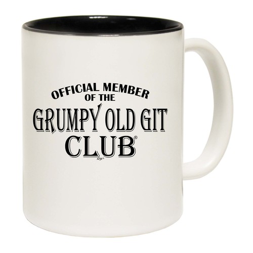 Official Member Grumpy Old Git Club GIFT BOXED Funny Mugs Novelty Coffee Mug Cup | eBay Australia