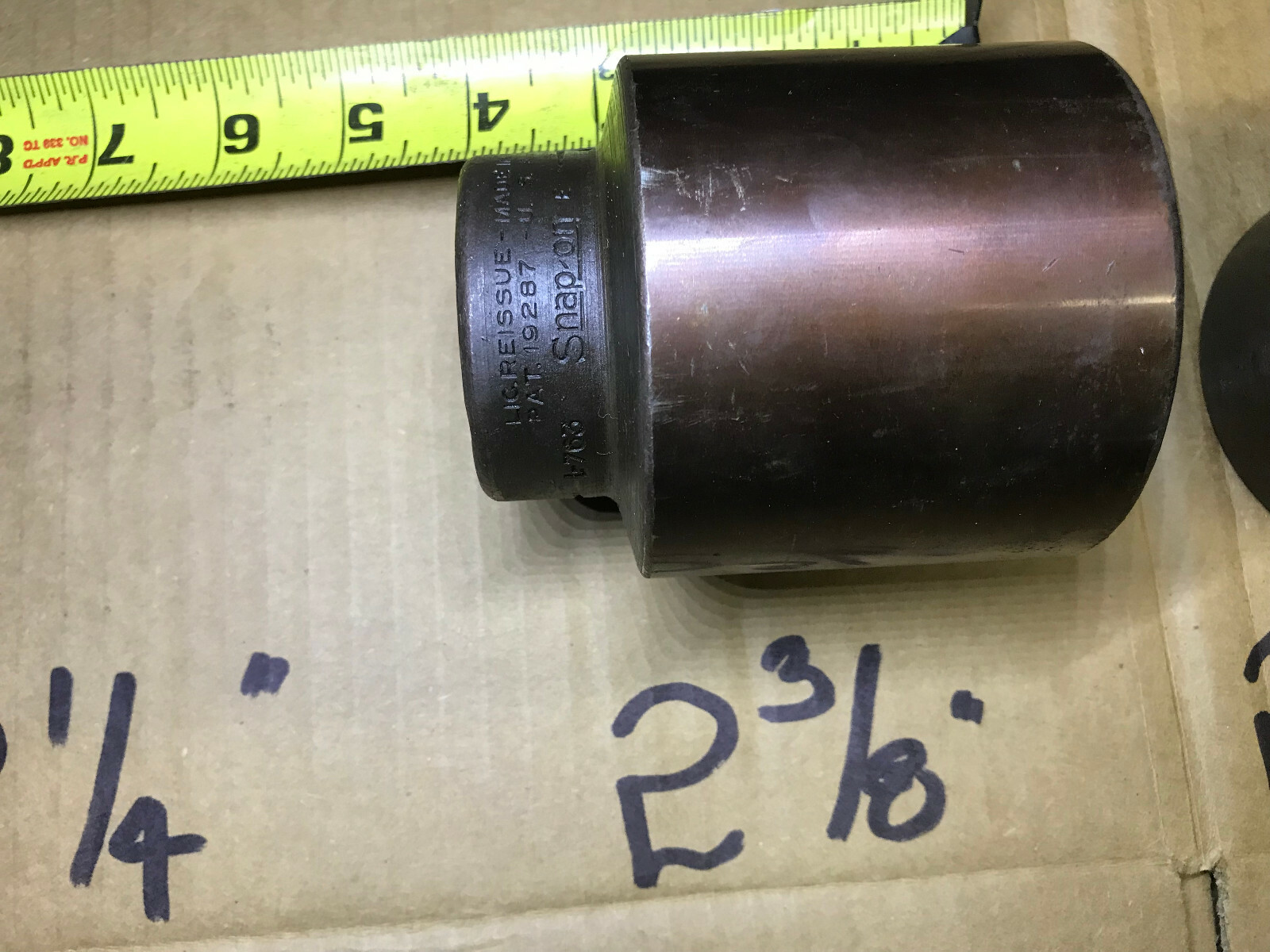 U-PICK Snap-On Tool USA Giant 1" inch Drive Socket Shallow Short Lock ...