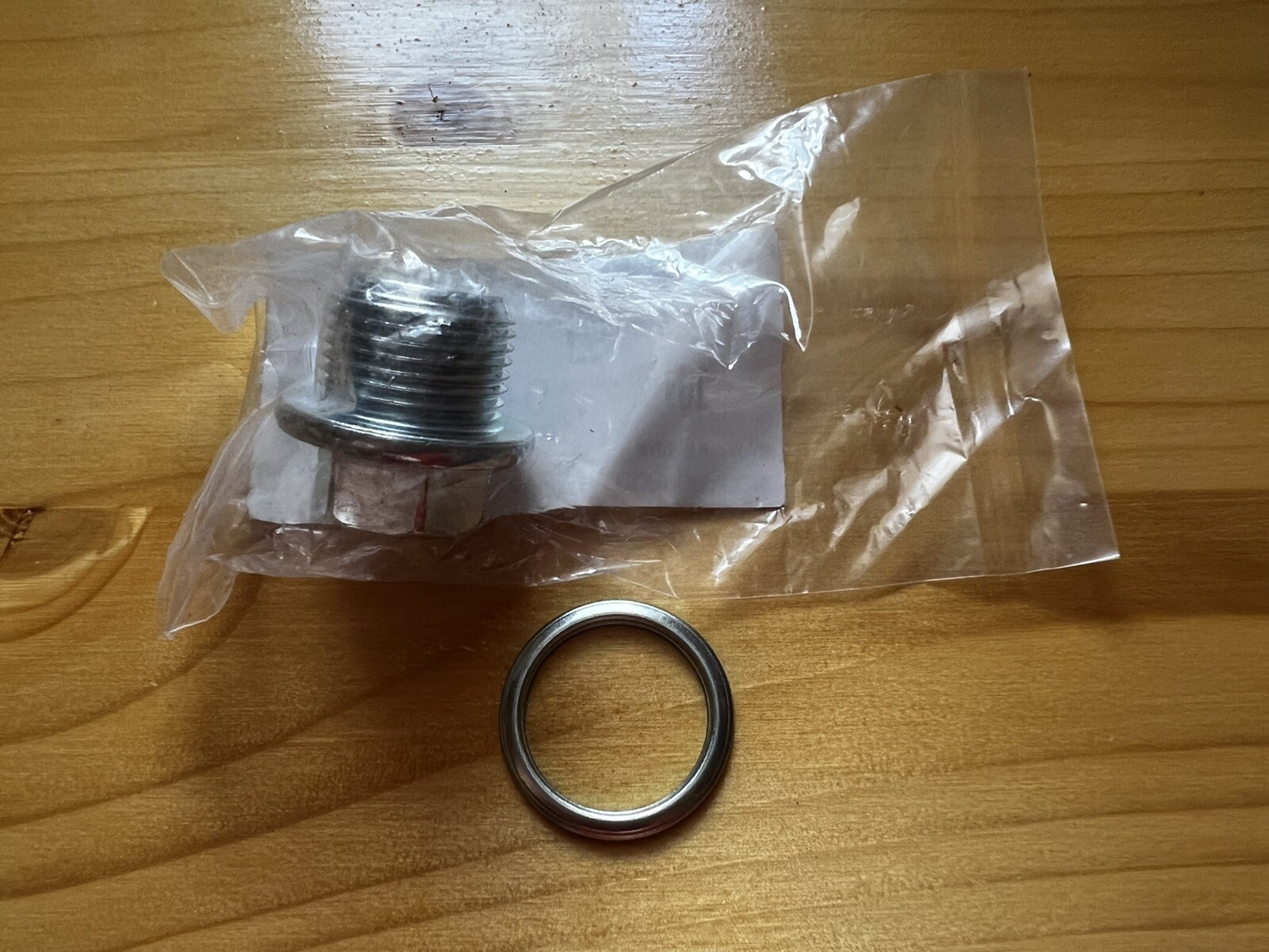 Genuine Subaru Oil Pan Drain Plug and Gasket. Brand new. 807020010 ...