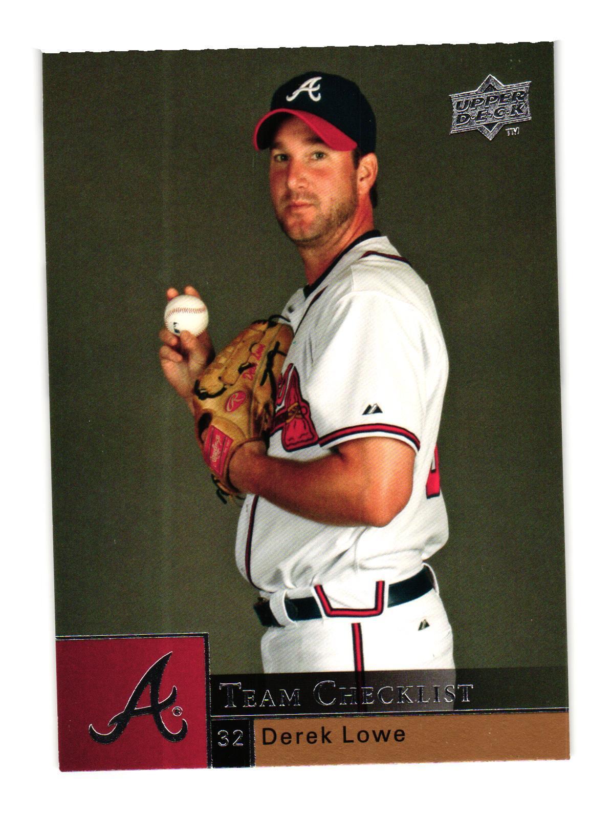 2009 Upper Deck #973 Derek Lowe Atlanta Braves | eBay