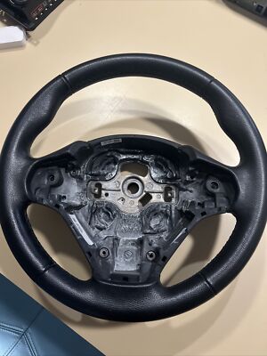 12-18 BMW 320i 328i 335i F30 F31 F34 Base Leather Steering Wheel ...