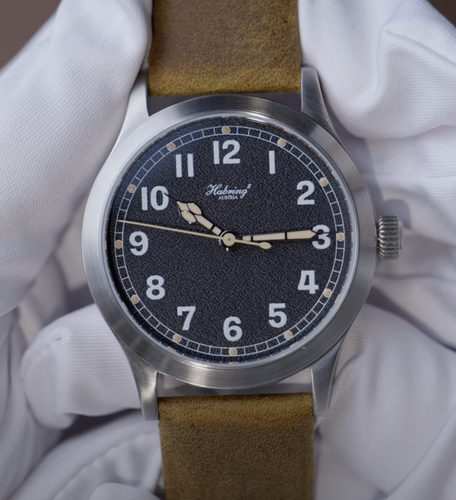 Habring² Erwin Pilot Watch (Unworn Habring Pilot with Box and Papers ...