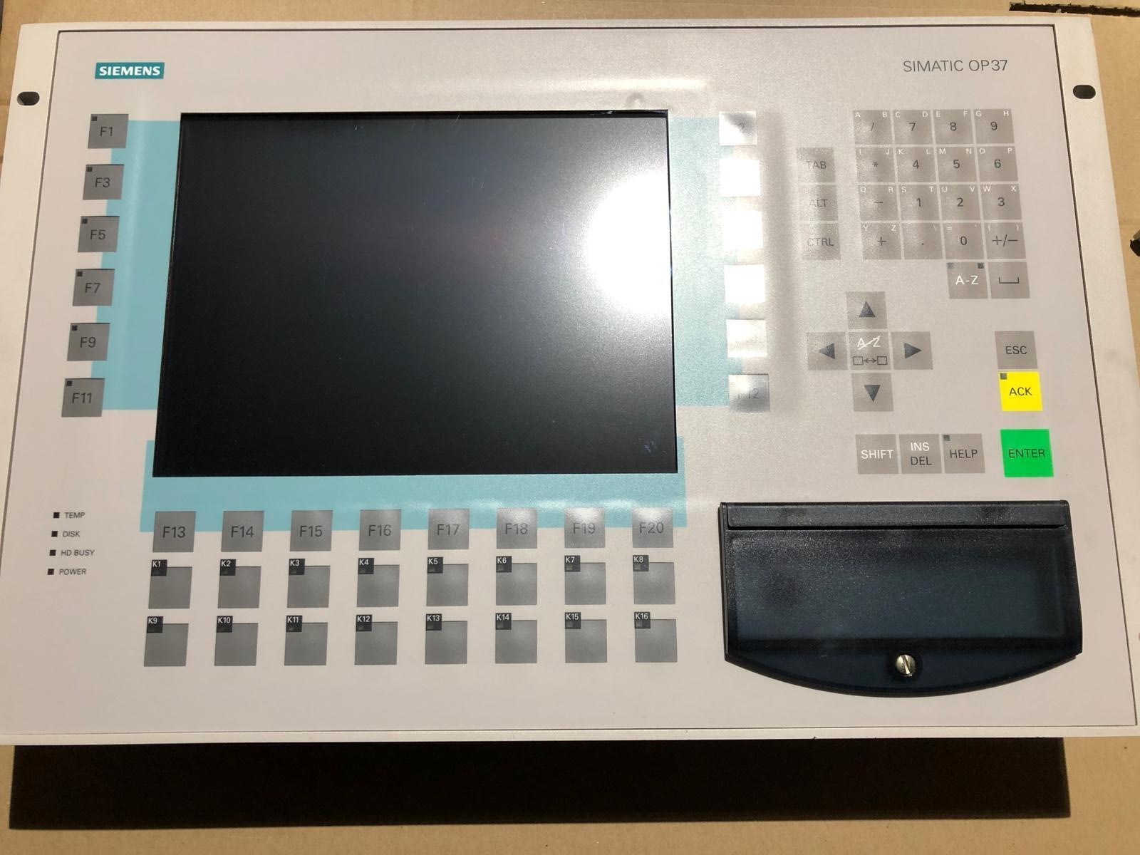 Siemens Simatic OP37 6AV3637-1LL00-0AX0 Panel 6AV3 637-1LL00-0AX0 | eBay.de