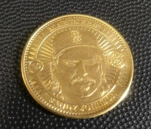 1998 PInnacle Randy Johnson Baseball Coin 1 of 500 made Seattle ...