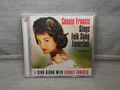 Connie Francis Sings Folk Song Favorites (CD, Sepia) New SEPIA 1199 ...