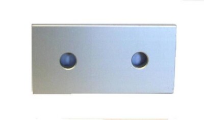 8020 EQUIVALENT ALUMINUM 15 SERIES 2 HOLE RECTANGLE JOINING PLATE #4307 ...
