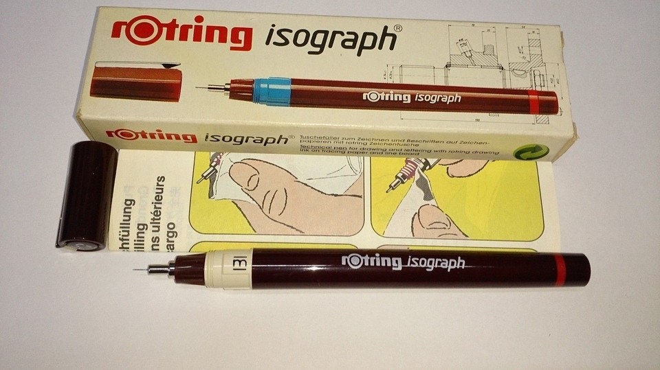 rOtring Isograph Pen / Replacement Nibs - Different Sizes - Technical ...