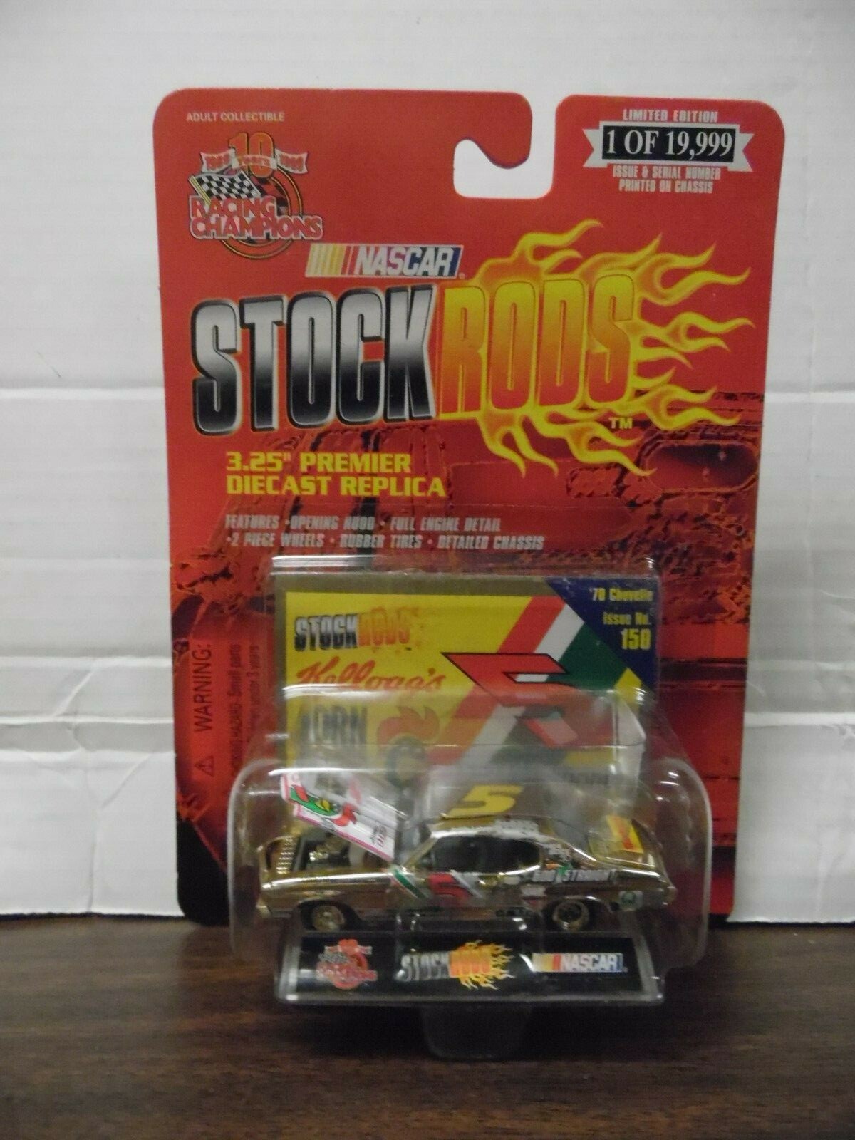 Racing Champions Nascar Stock Rods #5 Kellogg's 70 Chevelle #150 ...