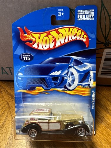 (A2) 1981 HOT WHEELS Collector #115 1935 Cadillac Gold One Price ...