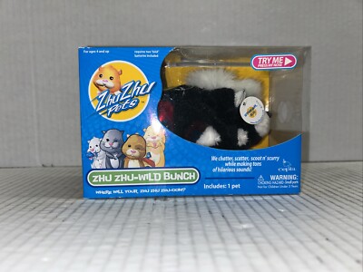 Zhu Zhu Pets Toy Stinker the Skunk Woodland Creatures NEW In Package | eBay