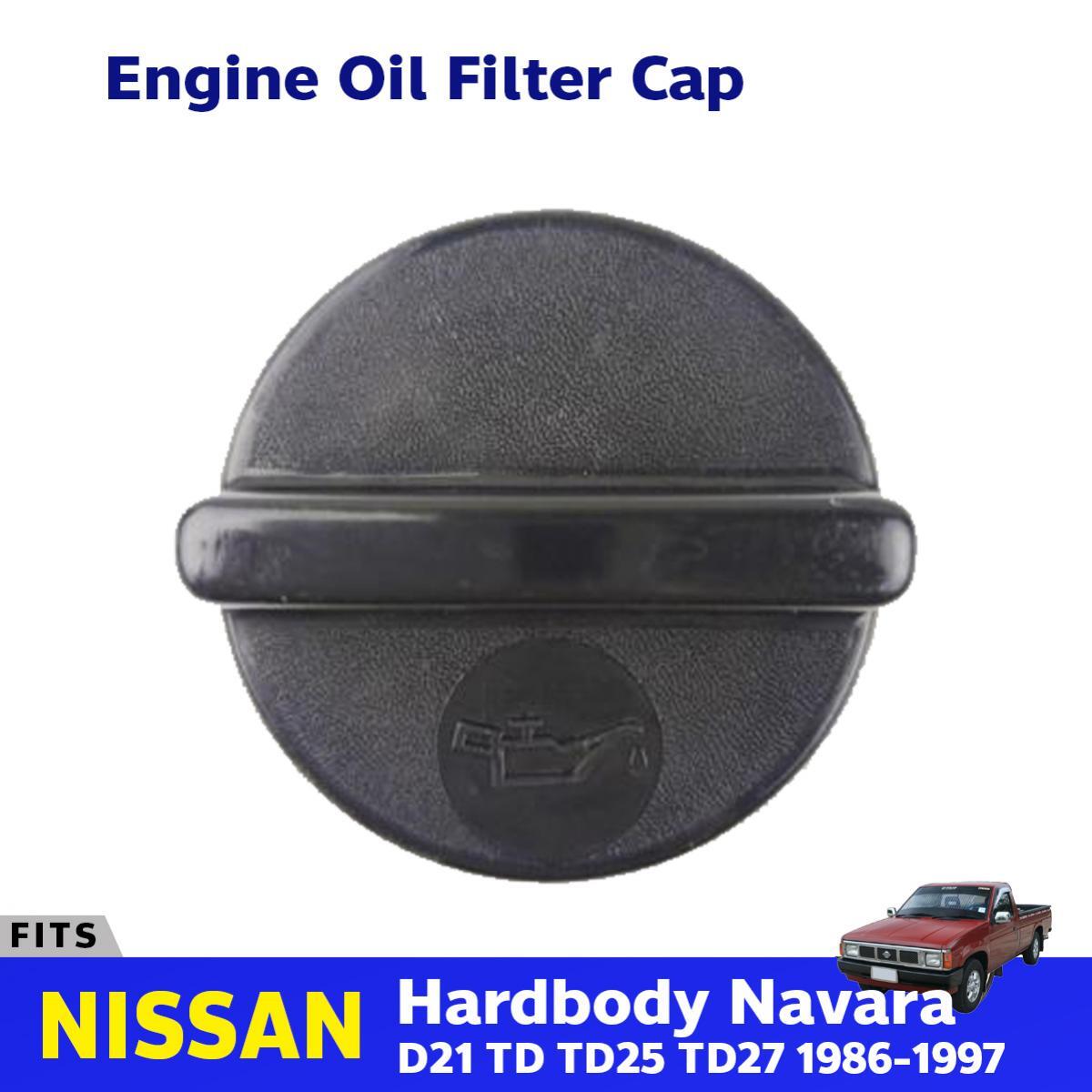 Engine Oil Filler Cap Cover Fits Nissan Hardbody Navara TD D21 UTE 1986 ...