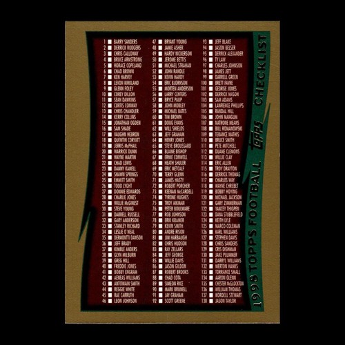 Checklist 1998 Topps Checklist #329 R324B 94 | eBay