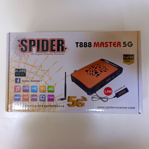 Dig HD Satellite Receiver SPIDER T888 Master 2 G IP TV Free Movies ...