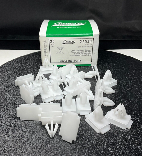 Auveco 22534 Moulding Clip GM 11588818 Package Quantity - 25 | eBay
