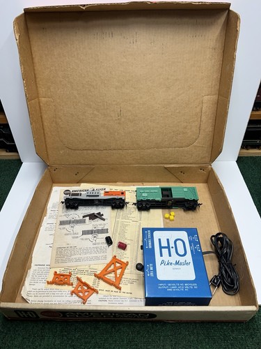 American Flyer 30710 HO Scale Gilbert Train Set Original Box with Some ...