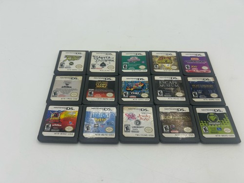 Nintendo DS 15 Game Lot Star Wars Clone Wars | Need For Speed Nitro ...