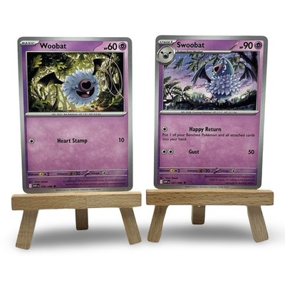 Pokemon Swoobat 037/086 Woobat 036/086 Evolution Line TCG | eBay