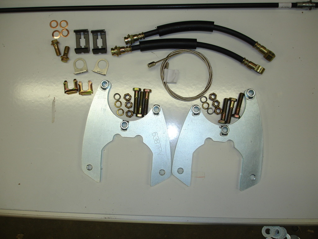 1963-1964-1965 Chevy Truck Rear Disc Brake Conversion 11.5 Inch Rotors ...