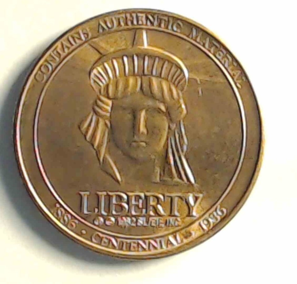 Chicago, Illinois 1986 New Century-made from material from Statue ...