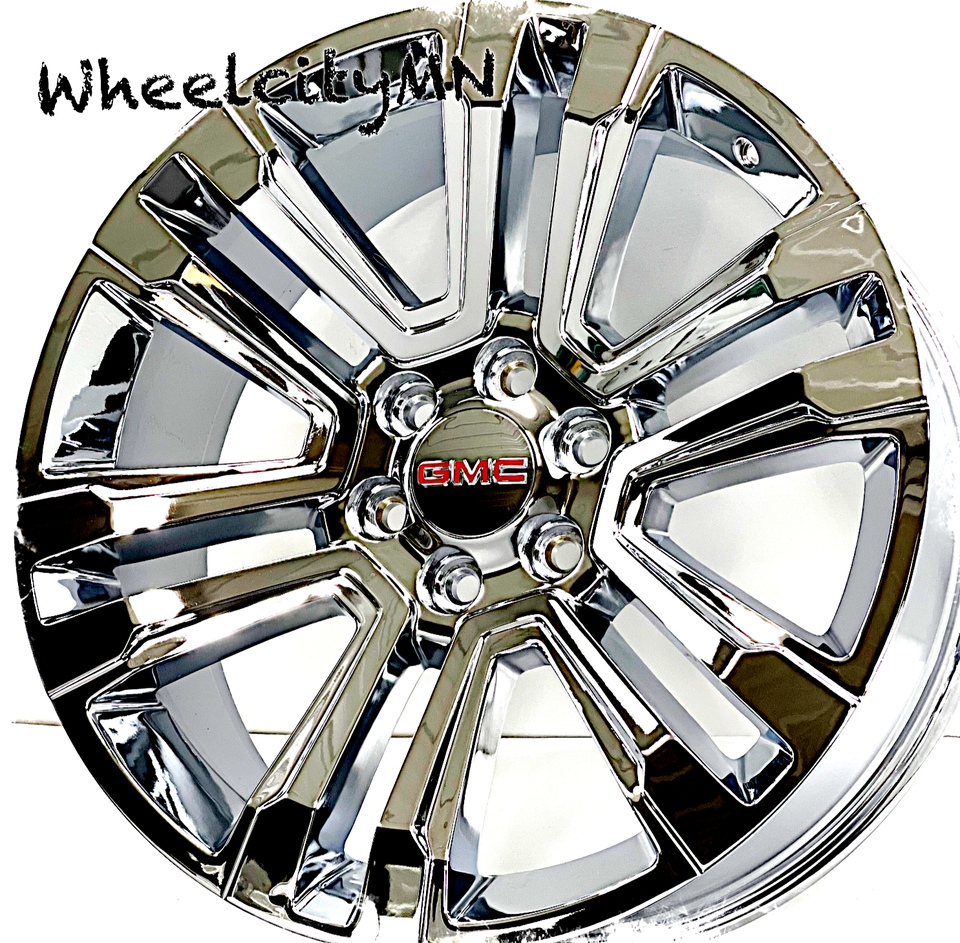 20" chrome OE replica 5822 wheels fits 2025 GMC Canyon Denali Elevation ...