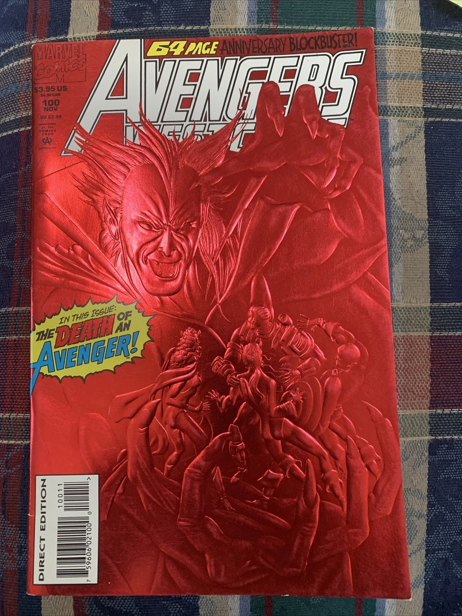 Avengers Comic Book Page