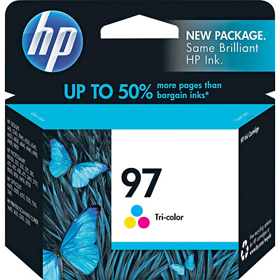 Genuine HP 97 Ink Cartridge for Deskjet 5740 6540 6840 6940 6980 9800 ...
