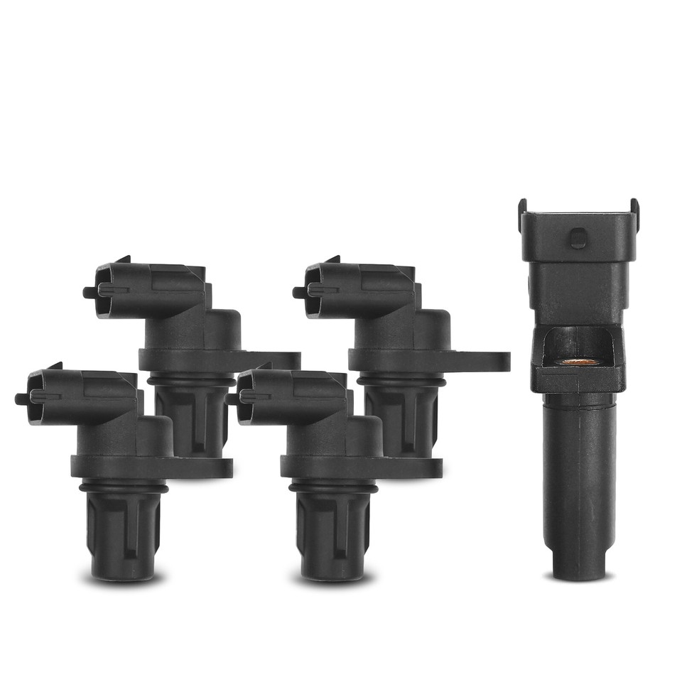 4Pcs Camshaft & 1x Crankshaft Position Sensor for Mercedes-Benz C230 ...