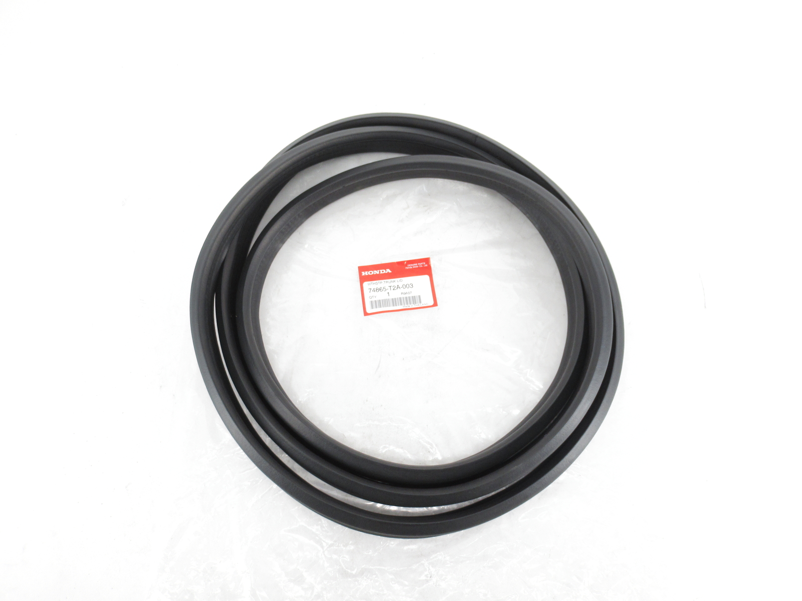 New Genuine OEM Honda 74865-T2A-003 Trunk Lid Seal Weatherstrip 2013 ...