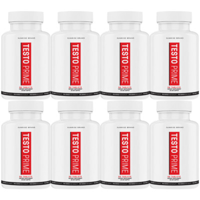 Testo Prime Tablets Extra Strength Formula Supplement - 8 Pack | eBay