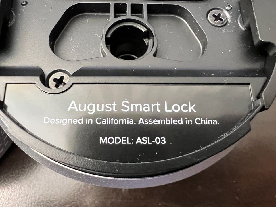 Lot of 2 August Smart Lock ASL-03 Untested | eBay